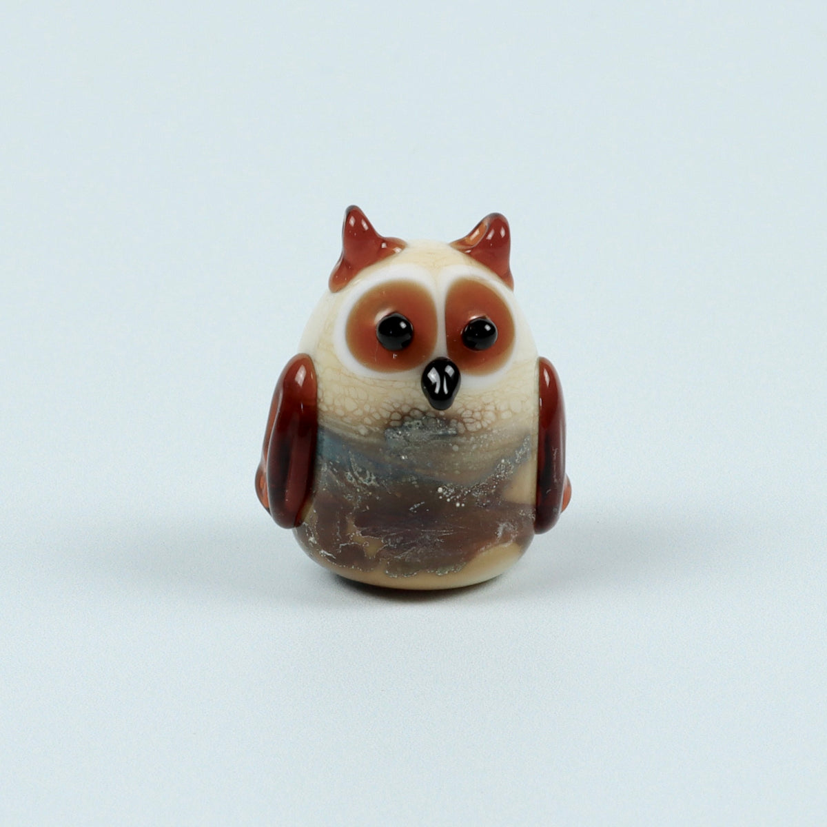 Dinky Owl Glass Sculpture | by Original Bristol Blue Glass – The ...