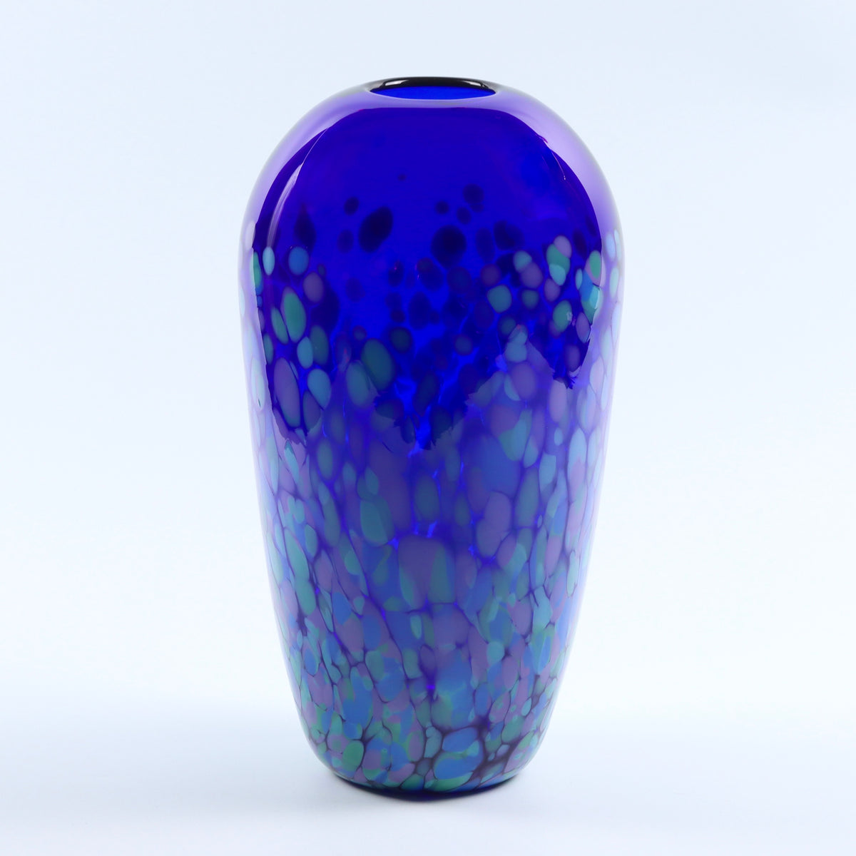 Large Tall Infinity Vase | Handmade by Original Bristol Blue Glass ...