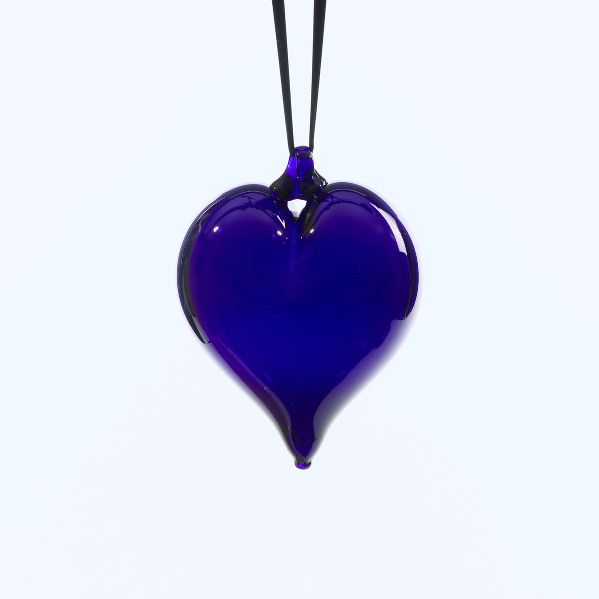 Bristol Blue Glass Heart Bauble | by Original Bristol Blue Glass – The ...