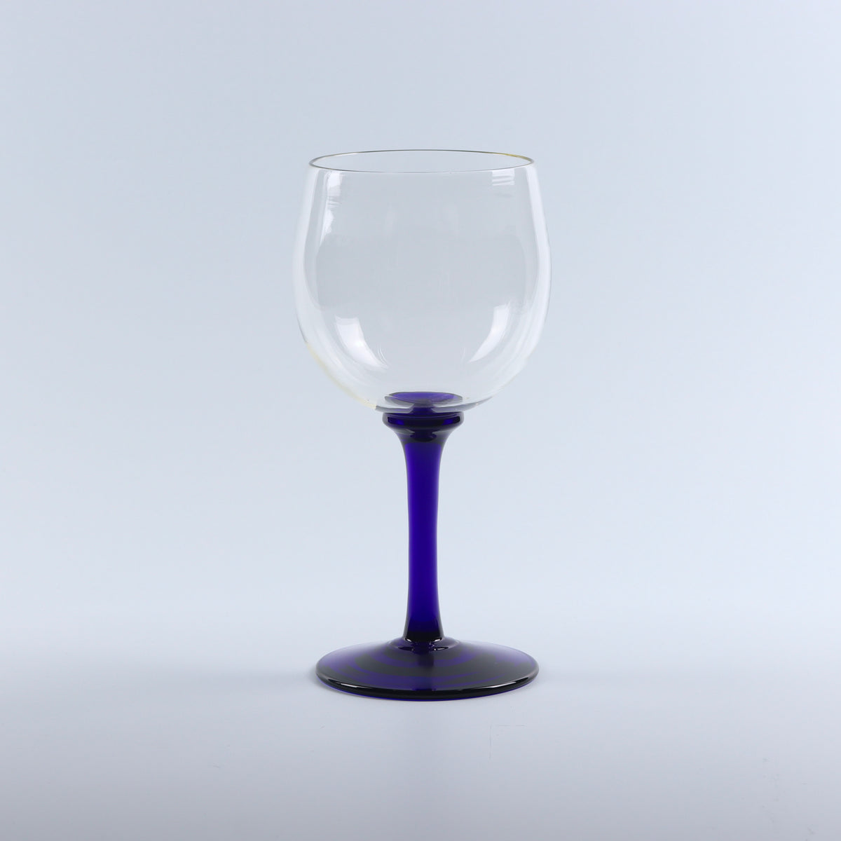 Clear Bowl Blue Stem Gin Glass | by Original Bristol Blue Glass – The ...