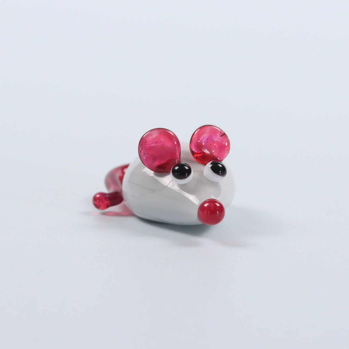 Dinky Mouse Glass Sculpture| by Original Bristol Blue Glass – The ...