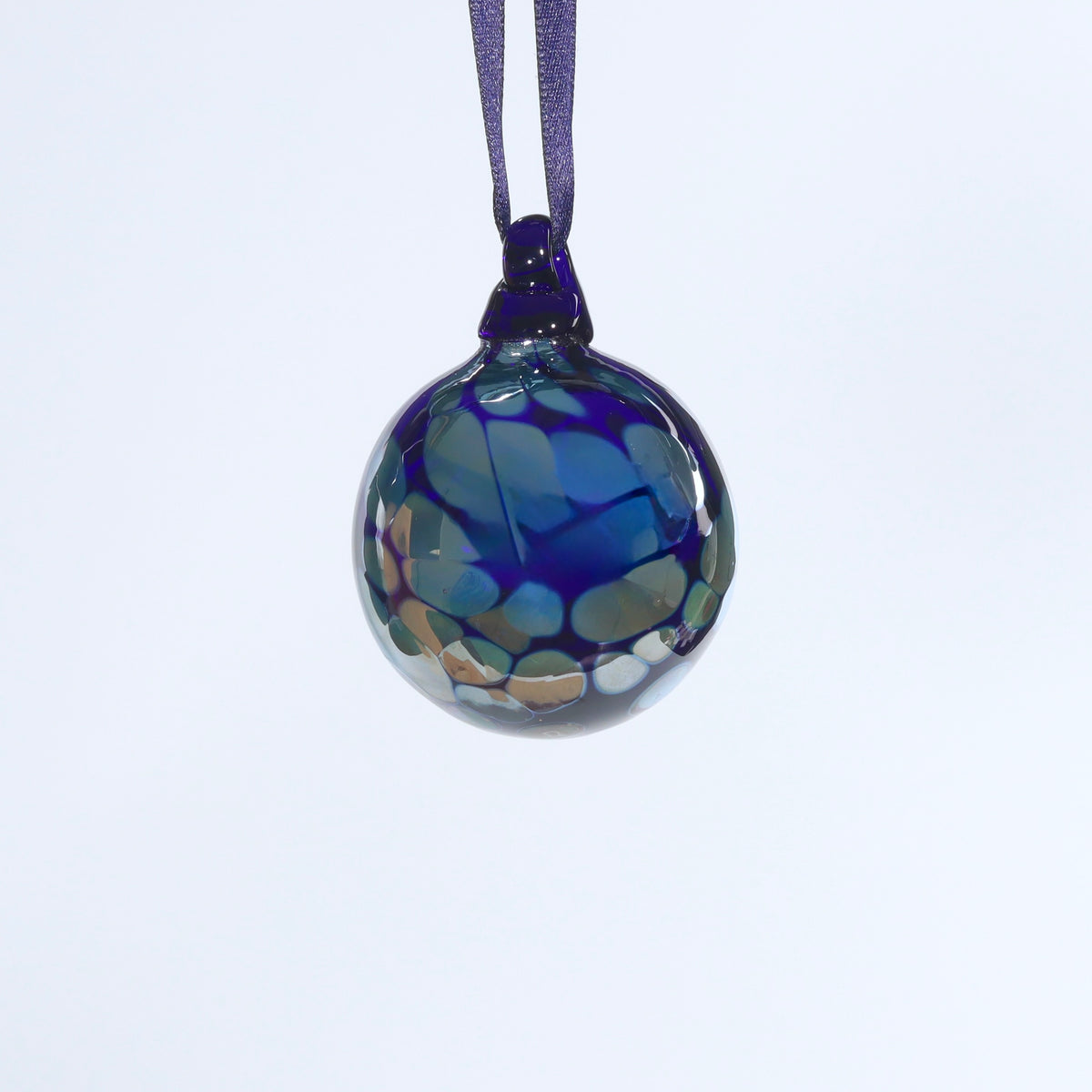 Mini Bristol Blue "Aurora" Bauble | by Original Bristol Blue Glass ...