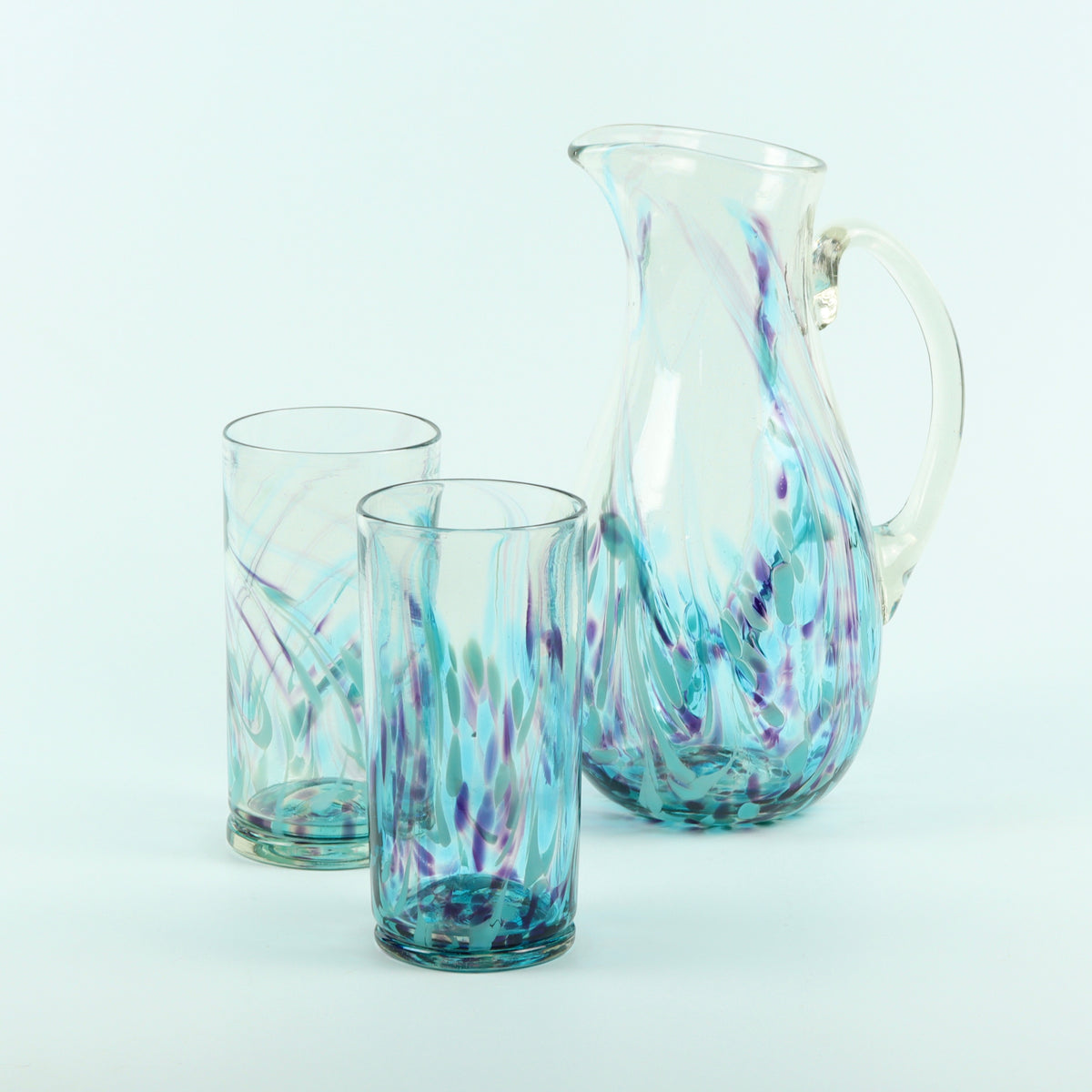 'Tempest High Ball Tumbler | Handmade by Original Bristol Blue Glass ...