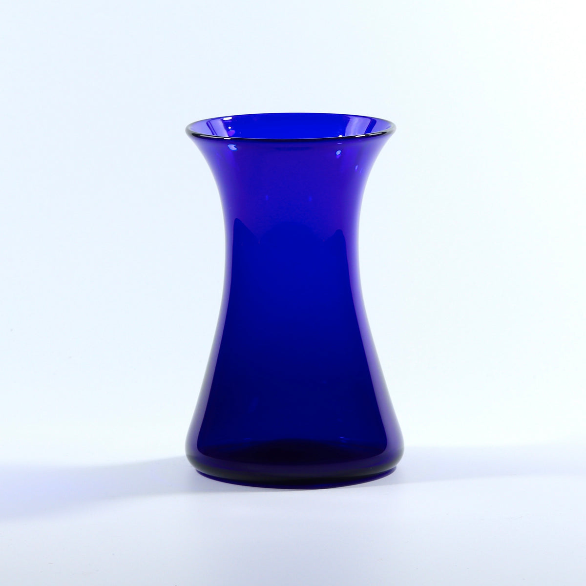 Medium Blue Glass Lily Vase | Handmade by Original Bristol Blue Glass ...