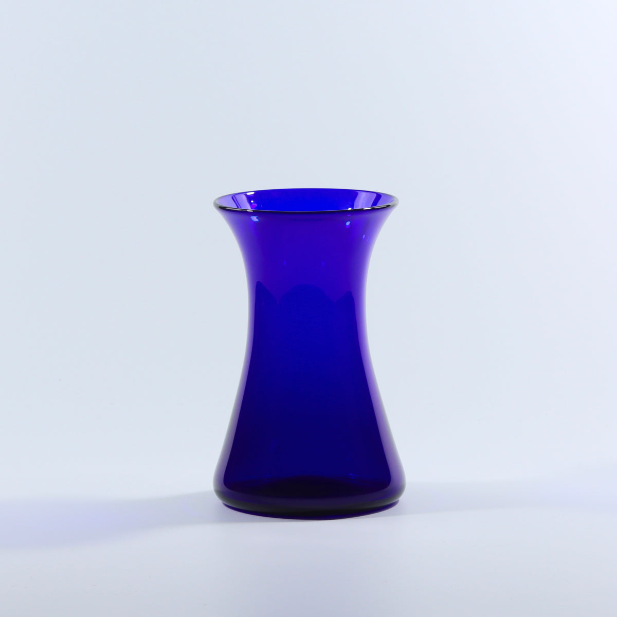 Medium Blue Glass Lily Vase | Handmade by Original Bristol Blue Glass ...