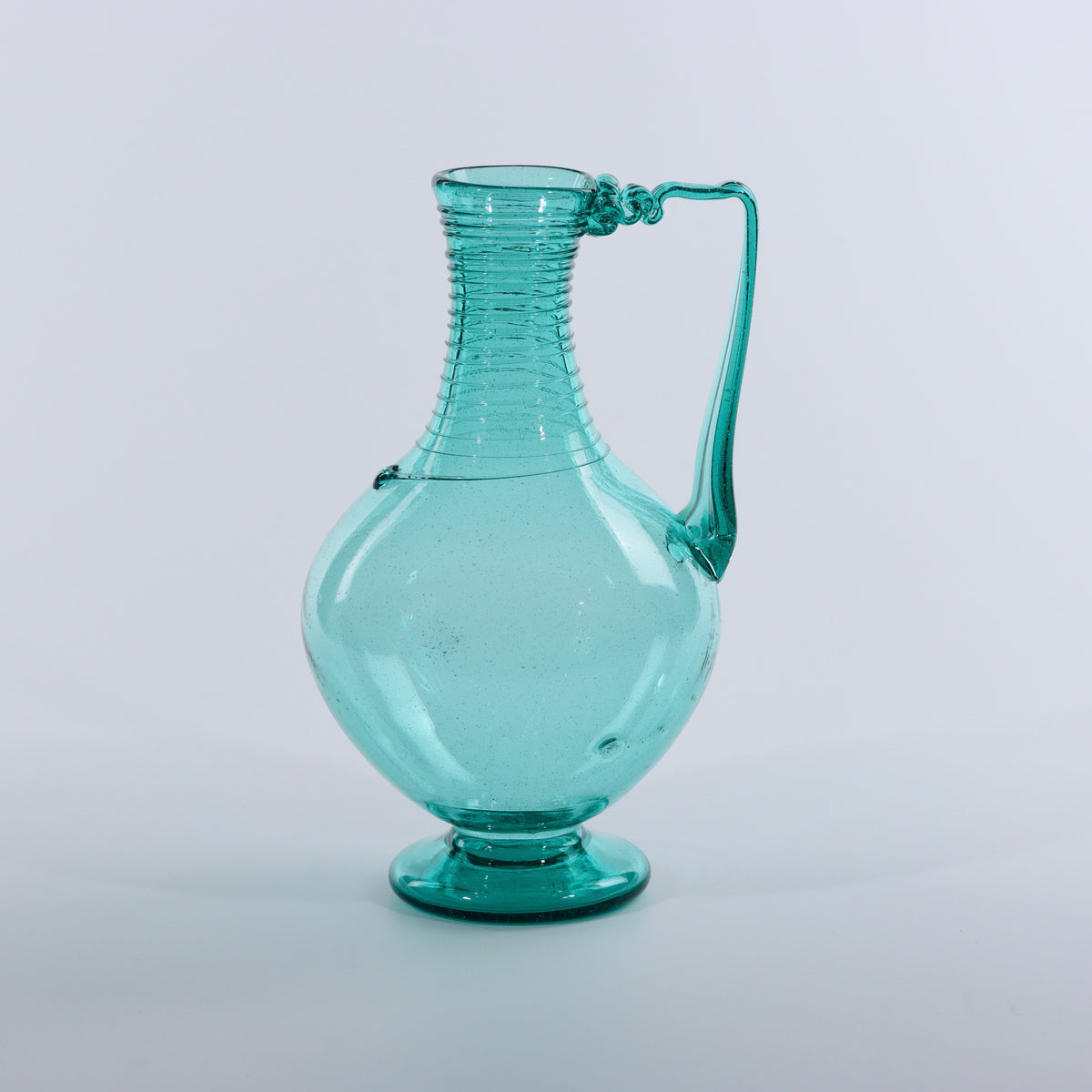 Roman Inspired Trailed Glass Jug | Handmade by Original Bristol Blue ...