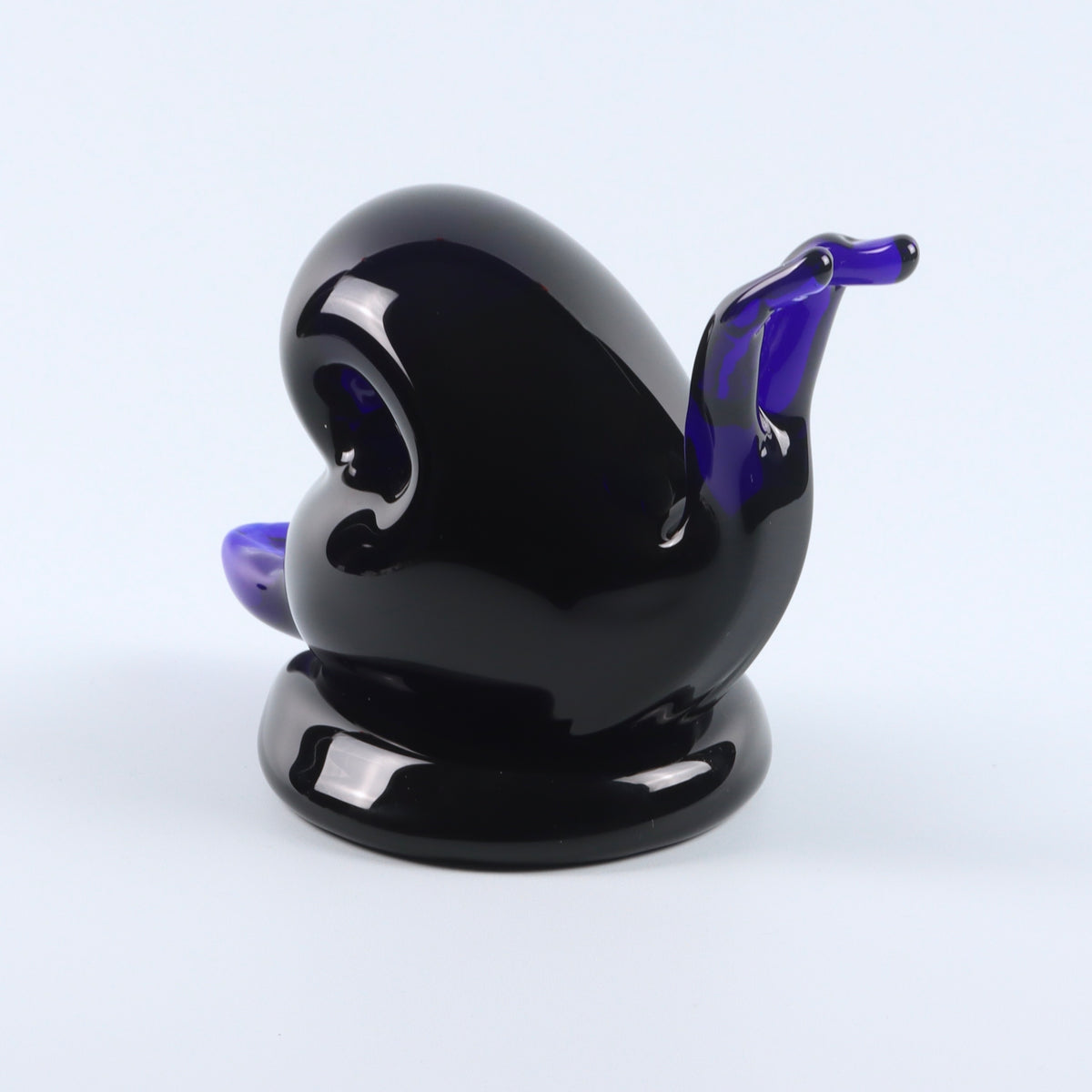 Blue Glass Snail Sculpture | Handmade by Original Bristol Blue Glass ...