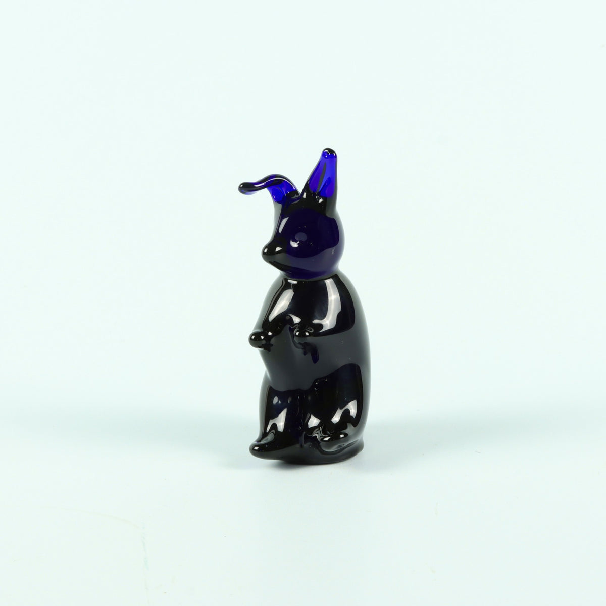 Bristol Blue Glass Rabbit Sculpture | by Original Bristol Blue Glass ...