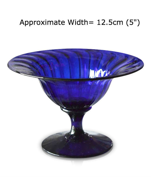 Blue Glass Bowls to Buy | Handmade by Original Bristol Blue Glass – The ...