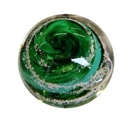 Cremation Memorial Paperweight | by Original Bristol Blue Glass – The ...