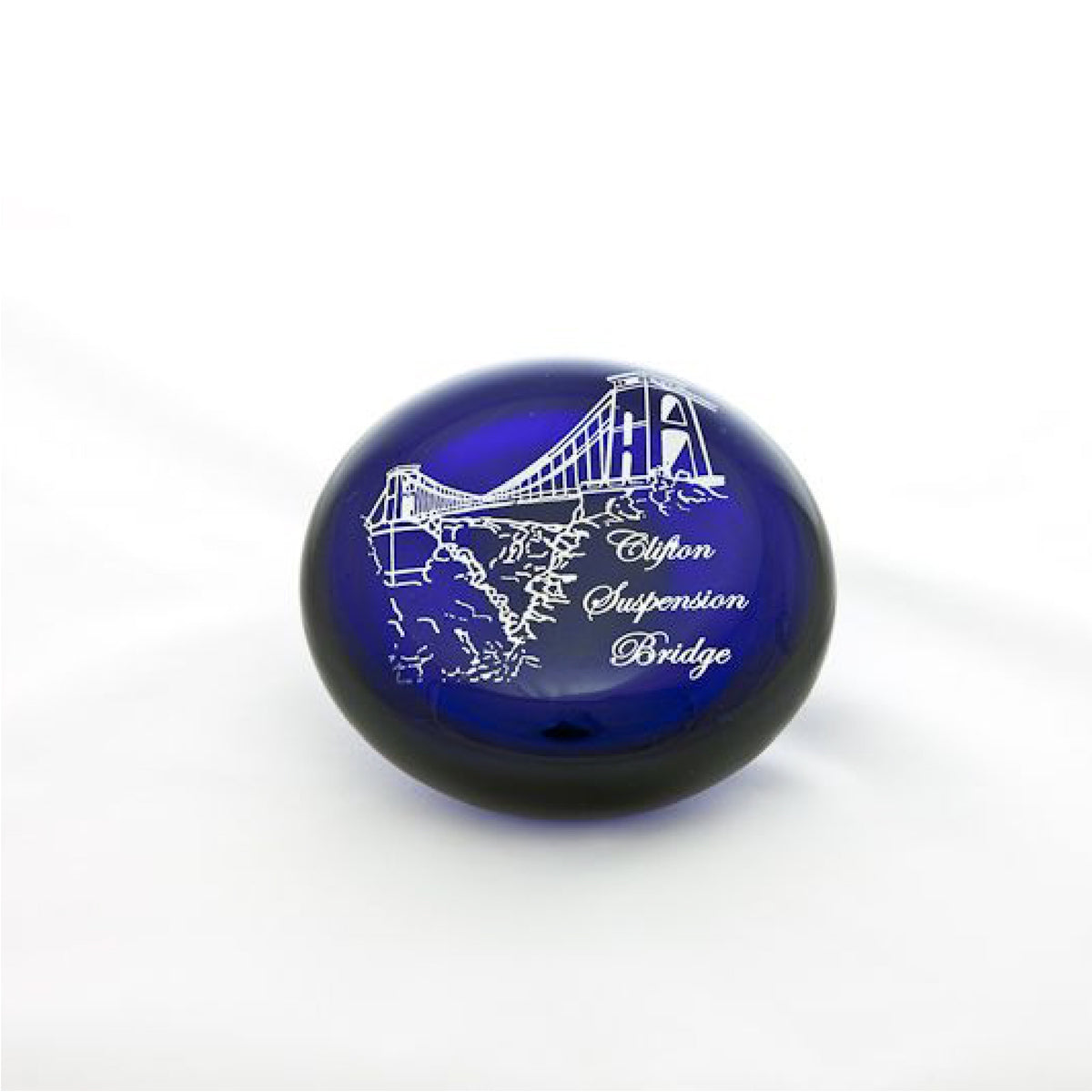 Clifton Suspension Bridge Paperweight | by Original Bristol Blue Glass ...